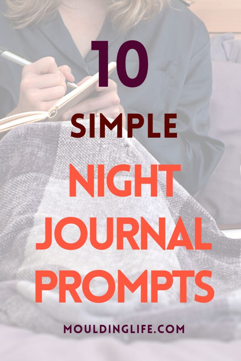 10 Night Journal Prompts to Reflect, Unwind, and Sleep Better